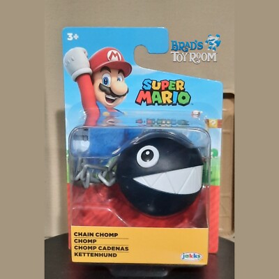 Jakks Nintendo Super Mario Chain Chomp 2.5" Mini Figure 2022 New | eBay