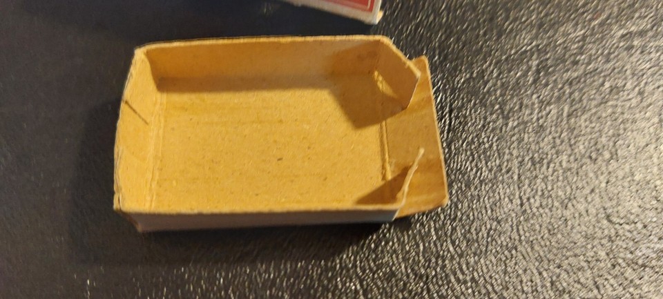 Antique VTG Matchbox Holder Little Star Wood Vesta Match Diamond Match ...