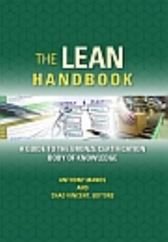 Lean Certification Handbook by Anthony Manos and Chad Vincent (2012 ...