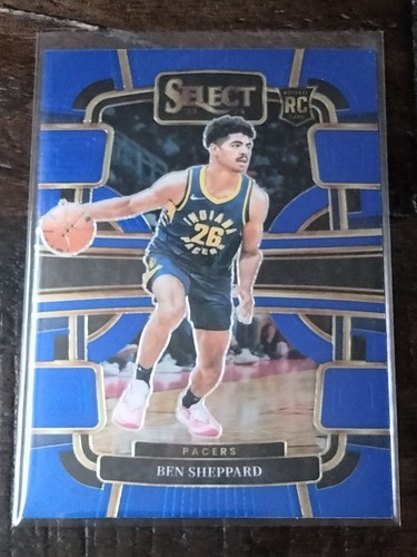 BEN SHEPPARD 2023-24 Panini Select Blue Concourse Rookie Card #94 ...