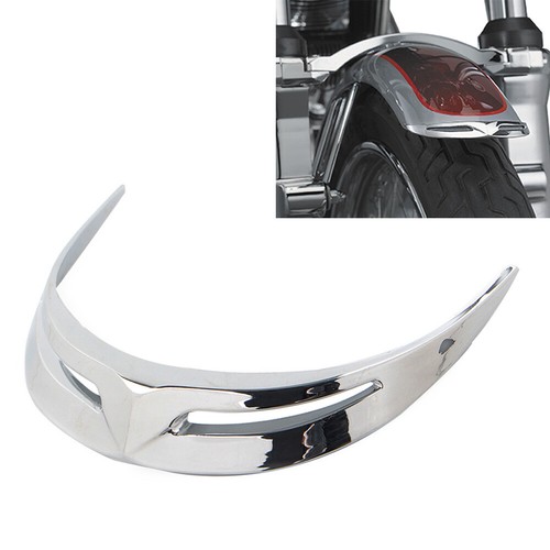 Chrome Front Fender Tip Trim For Harley Dyna Super/Wide Glide Street ...