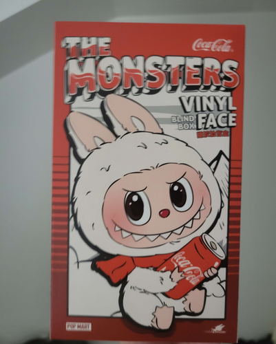 POP MART The Monsters Labubu Coca-Cola Plush Pendant Authentic Sealed ...