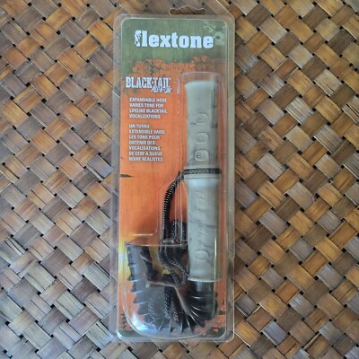 Deer Grunt Call Flextone Black-Tail All-N-One Model FLXDR079 New ...