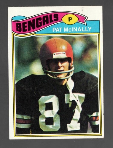1977 Topps Pat McInally Cincinnati Bengals #152 Excellent | eBay