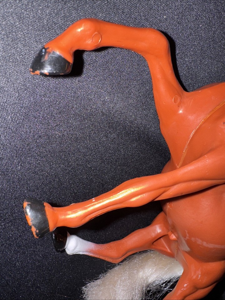 Vintage 1988 Marchon 7" x 8" Toy Collectible Palomino Horse | eBay