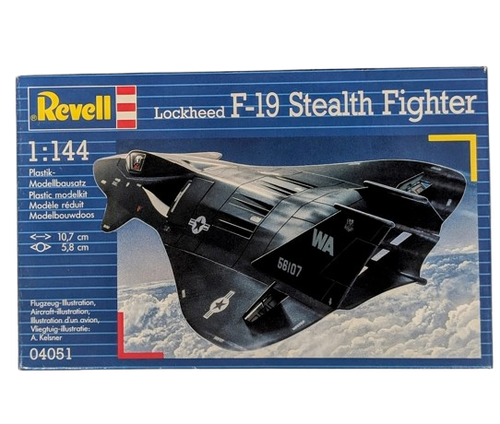 Revell Lockheed F-19 Stealth Fighter 1:144 Scale Plane Model Kit | eBay