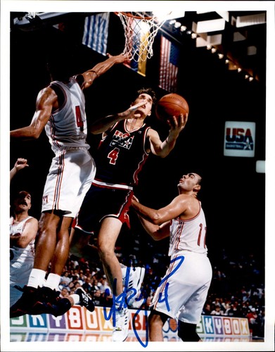 Matt Geiger Signed 8x10 Photo Autograph Philadelphia 76ers Hornets | eBay
