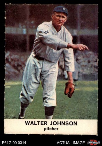 1961 Golden Press #29 Walter Johnson Senators HOF 4 - VG/EX | eBay