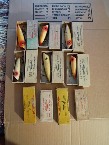 Vintage Hanson Plugs Fishing Lures Boxes Read Description | eBay