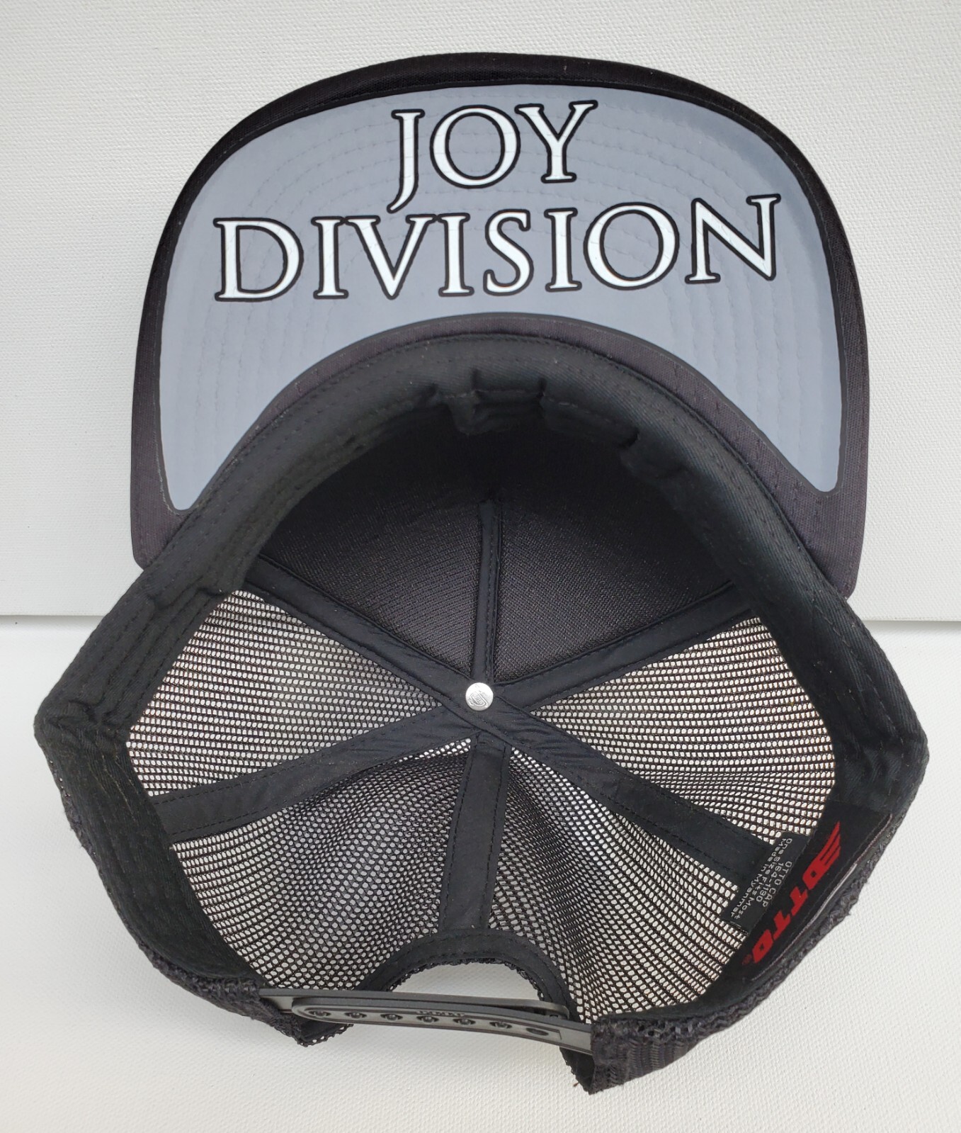80s 90s Flashbacks Colors White Gray Joy Division Trucker Adjustable | eBay