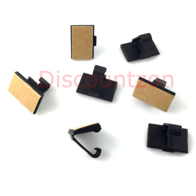6 Adhesive cable clip for Car Dash cam hard wire/GPS power charger ...