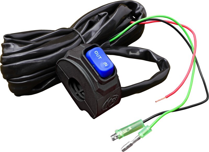 Handlebar Mount Switch And Rocker Motorcycle ATV White LED Light Bar