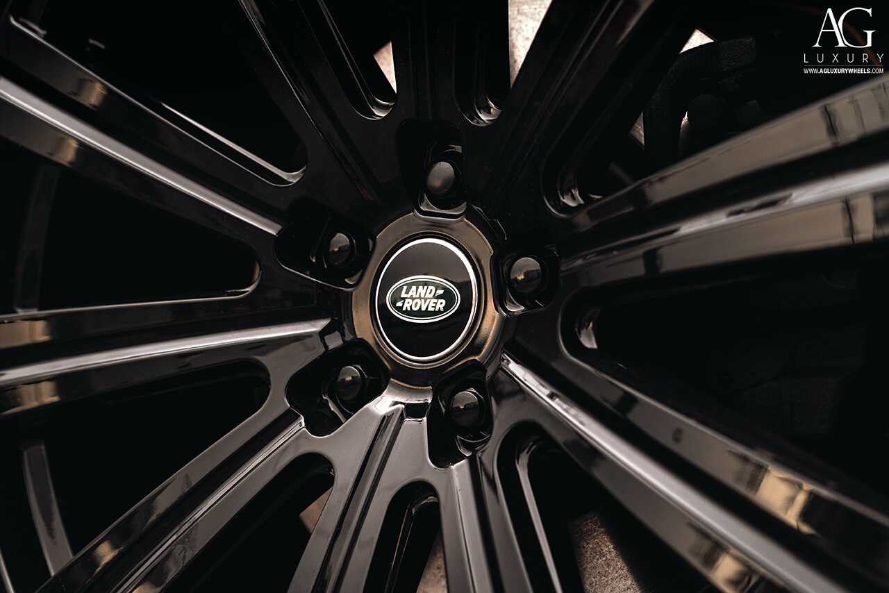 22” VANGUARD GLOSS BLACK WHEELS RIMS FOR MERCEDES W222 S450 S560 ...