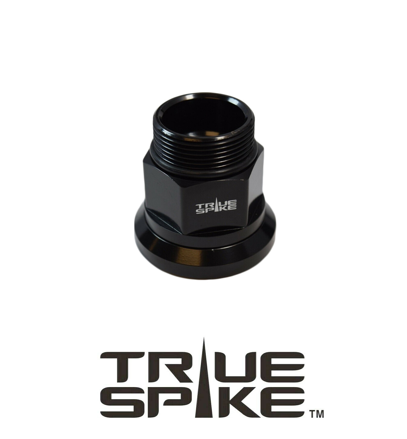 40 TRUE SPIKE 22X1.5 33MM DUALLY SEMI TRUCK STEEL SPIRAL SPIKED LUG ...