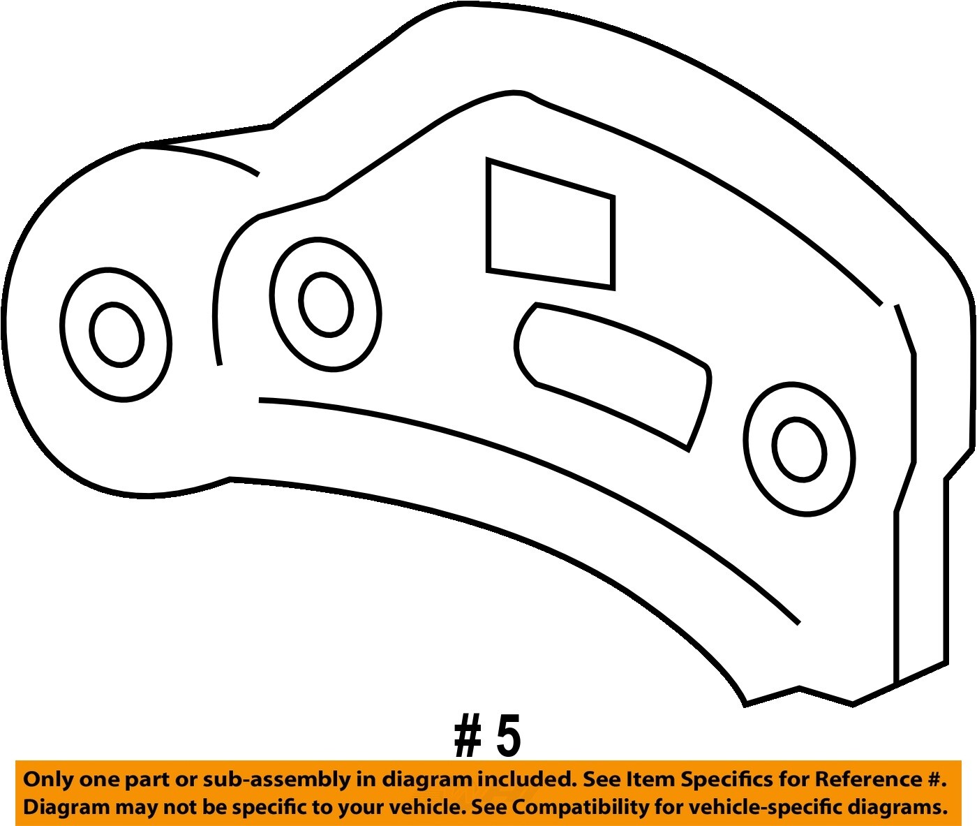 Toyota 537180E070 Genuine OEM Fender MTG BKT Plate for sale online | eBay