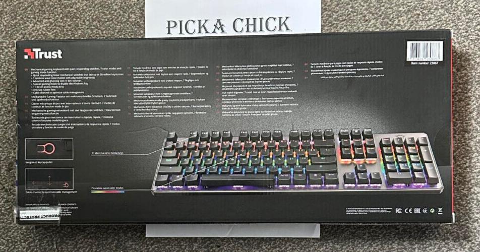 Trust Mechanical Gaming Keyboard | eBay