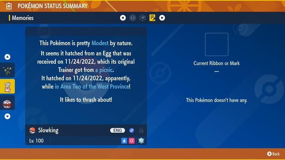 Shiny Slowking 6IVs Tera Type: Steel Pokémon Scarlet and Violet | eBay