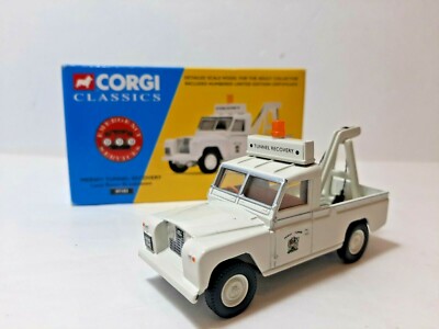 Corgi Classic Mersey Tunnel Recovery Land Rover Breakdown Truck Diecast ...