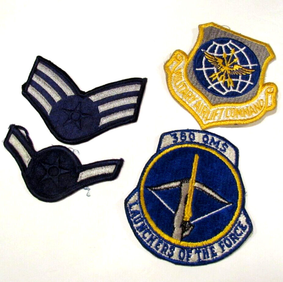 USAF 380 OMS Launchers Of The Force Airlift 1 or 3 Bars Patches You ...