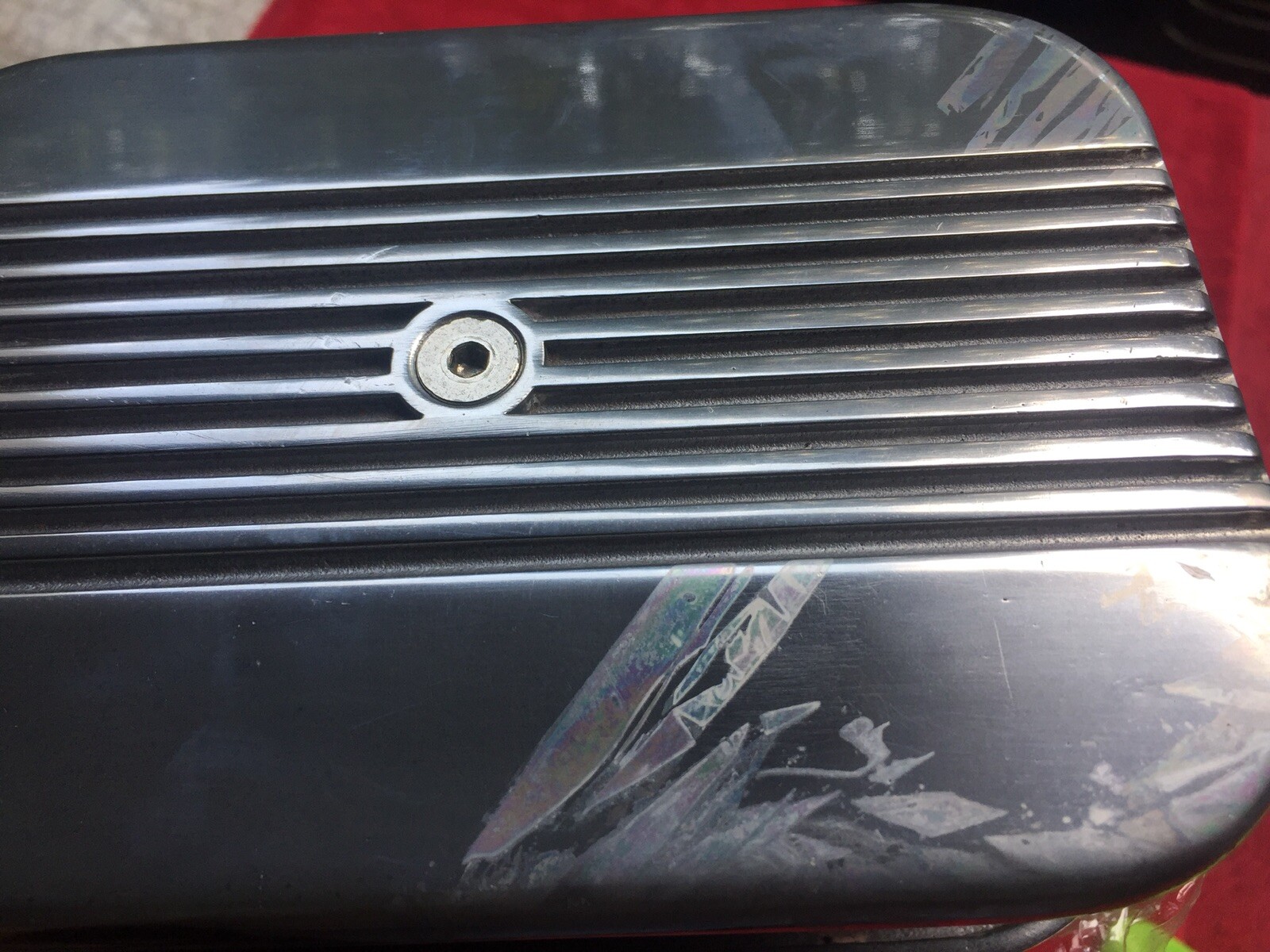 1980s B&M Dog Bone Side Draft Air Cleaner Hot Rod Rat Rod Gasser ...