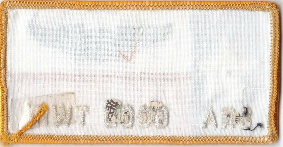 USAF Enlisted Aircrew SRA Good Twin Texas Flag Nametag Wing Patch A-4 | eBay