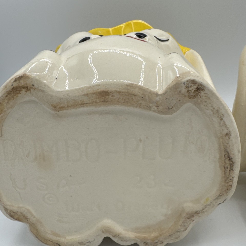 The Leeds China company Turnabout Jar dumbo & Pluto For Walt Disney USA ...