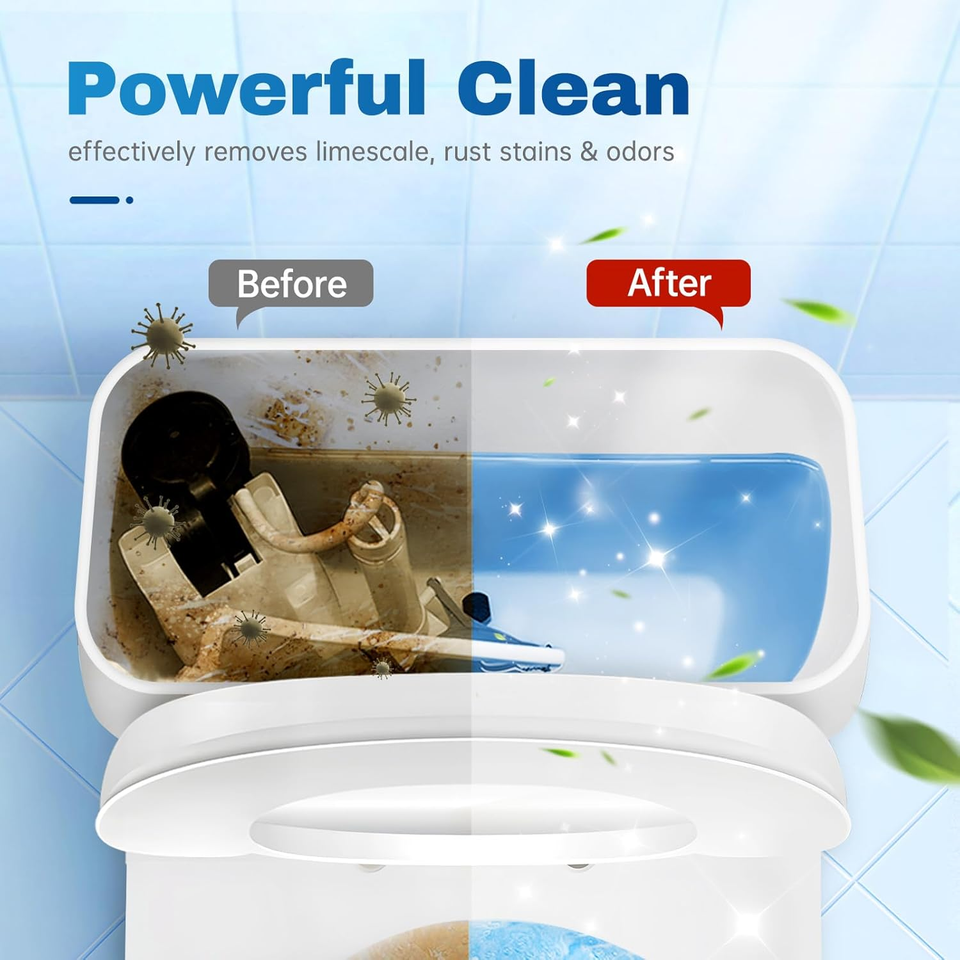 Toilet Tank Cleaner, 6 Pack, Automatic Toilet Descaler, Toilet Mold ...
