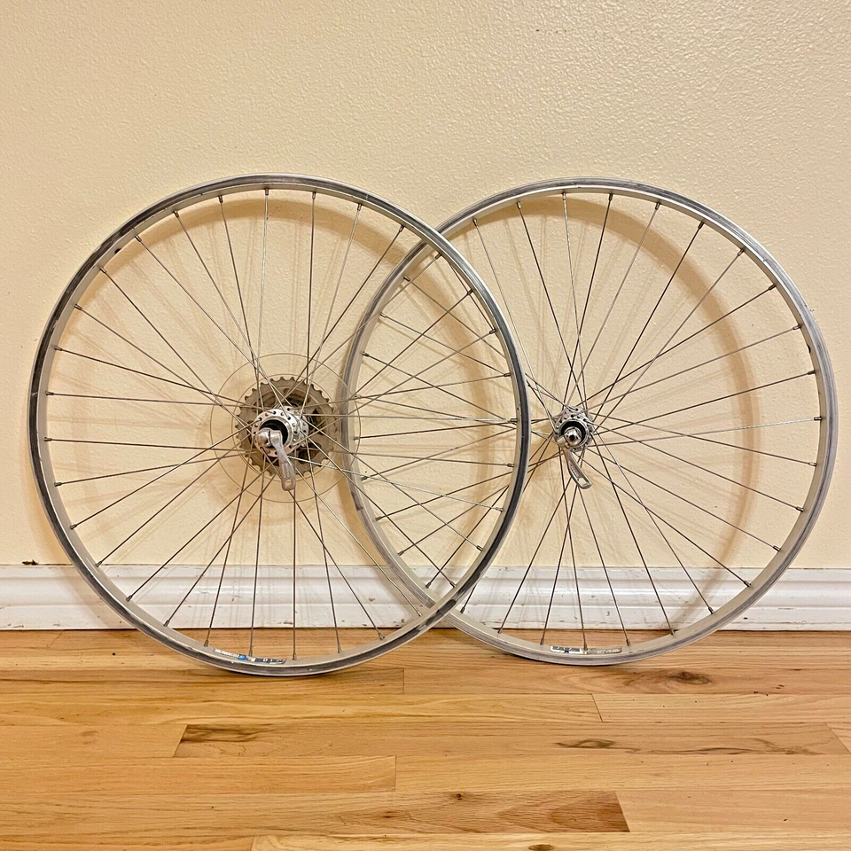 Shimano FH-MC18 Parallax Weinmann 519 26" 32H MTB Wheelset QR 100/135mm ...