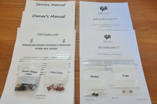 KLH model 11 record restoration recap repair service rebuild kit ...