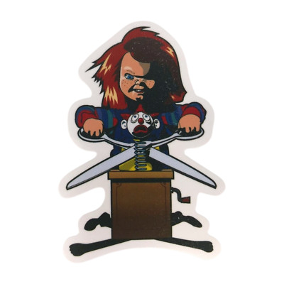 Chucky Small Horror Sticker | eBay