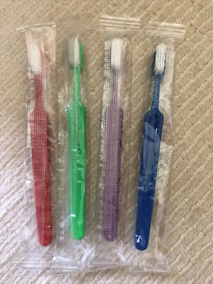 Set of (4) Tess Oral Health 3810 Perio Ultra Soft Toothbrushes - NEW | eBay