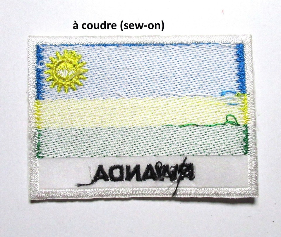 Patch Rwanda écusson patche drapeau Rwandais 70 x 45 mm brodé à coudre | eBay