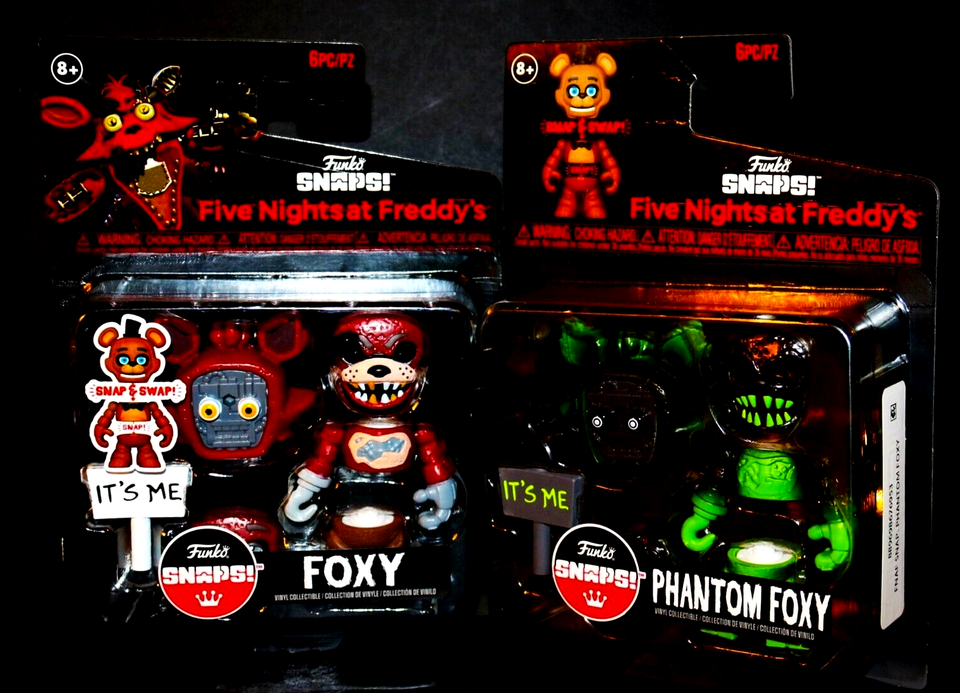 Five Nights at Freddy's x Funko: 20+ FNAF SNAPS! Figure Options & Sets ...