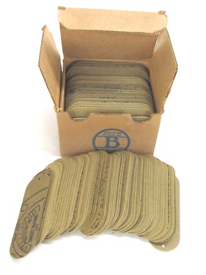 NOS! LOT of 150 BRIDGEPORT 3/4" CONDUIT SOLID VELLUMOID GASKETS, SG-62 ...