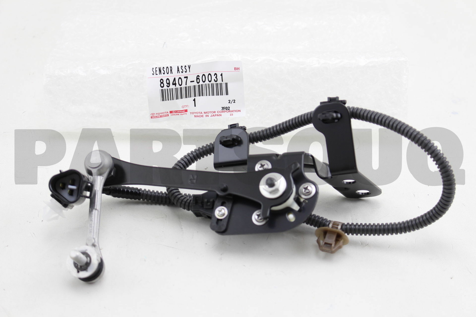 8940760031 Genuine Toyota SENSOR SUB-ASSY, HEIGHT CONTROL, REAR RH ...