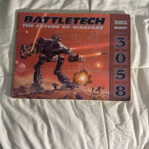 Battletech The Future Of Warfare Technical Readout 3058 FASA Corporation # 8621 | eBay