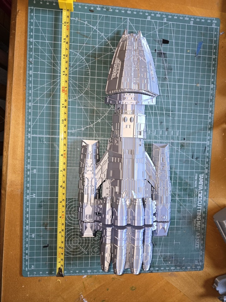 Modern BATTLESTAR GALACTICA Battlestar Support Cruiser Model 1/2000 3d ...