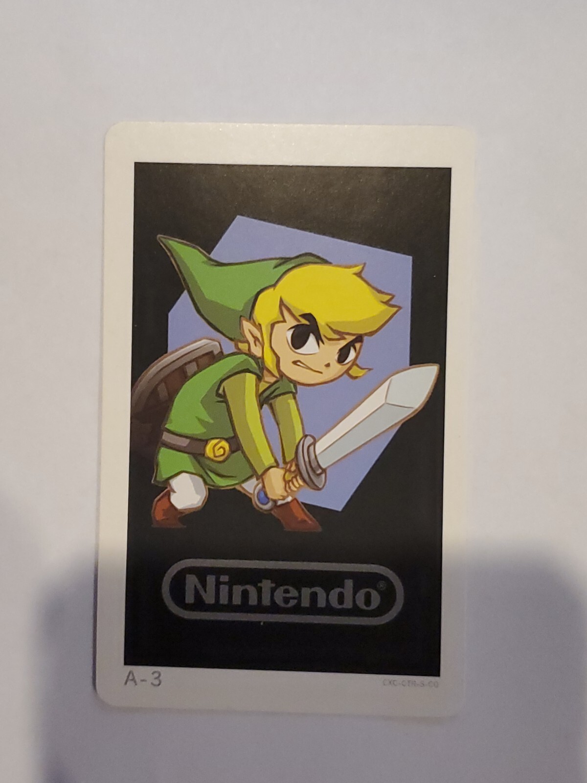 LINK Legend of Zelda 2011 Nintendo 3DS AR Card #A-3 | eBay