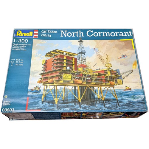Revell 1:200 North Cormorant Off Shore Oilrig Model. 08803 | eBay