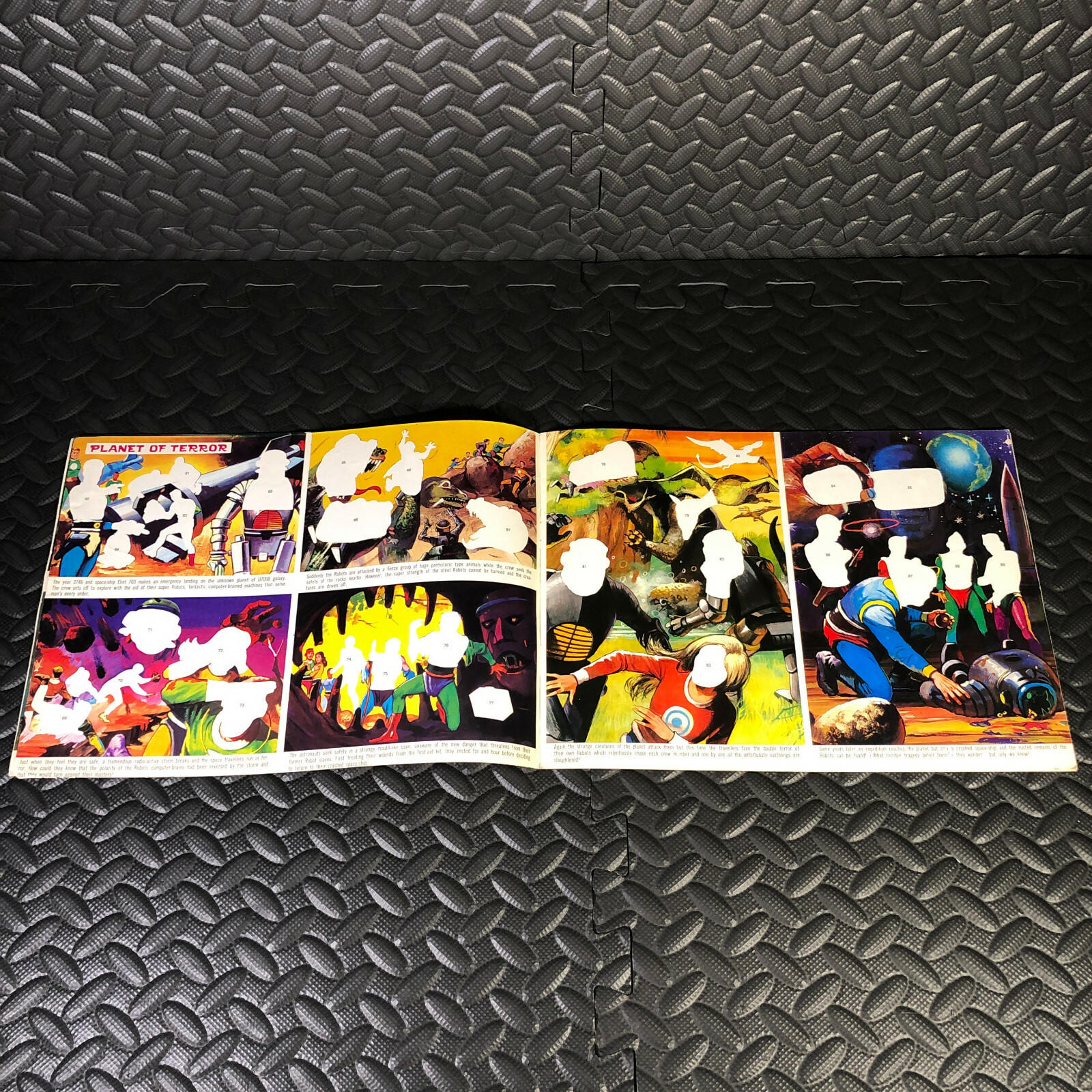 1970 AMERICANA HORROR PARADE NEW/UNUSED STICKER ALBUM VINTAGE MONSTERS ...