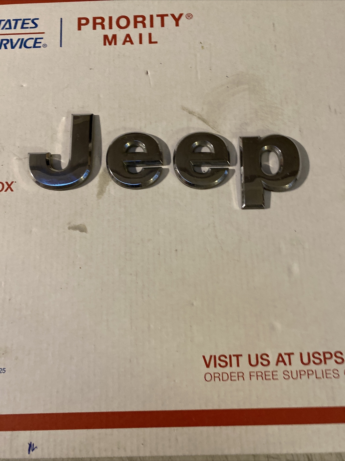 2016-2018 Jeep Cherokee Chrome Front Hood Emblem Badge Single Letters ...