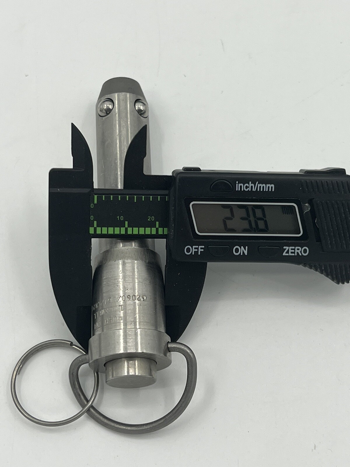 LOCKWELL® Pin 62060 Single Acting Ring Stainless Steel Passivated LG ...