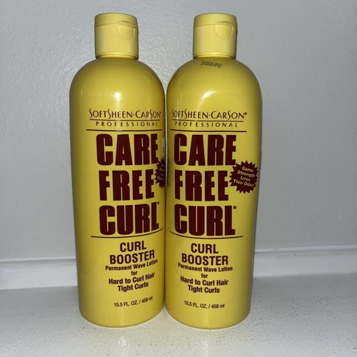Lot Of 2 Softsheen Carson Care Free Curl Booster Permanent Wave Lotion ...