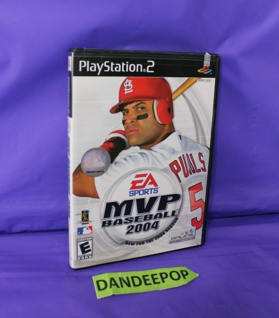 MVP Baseball 2004 (Sony PlayStation 2, 2004) Video Game 14633147483| eBay