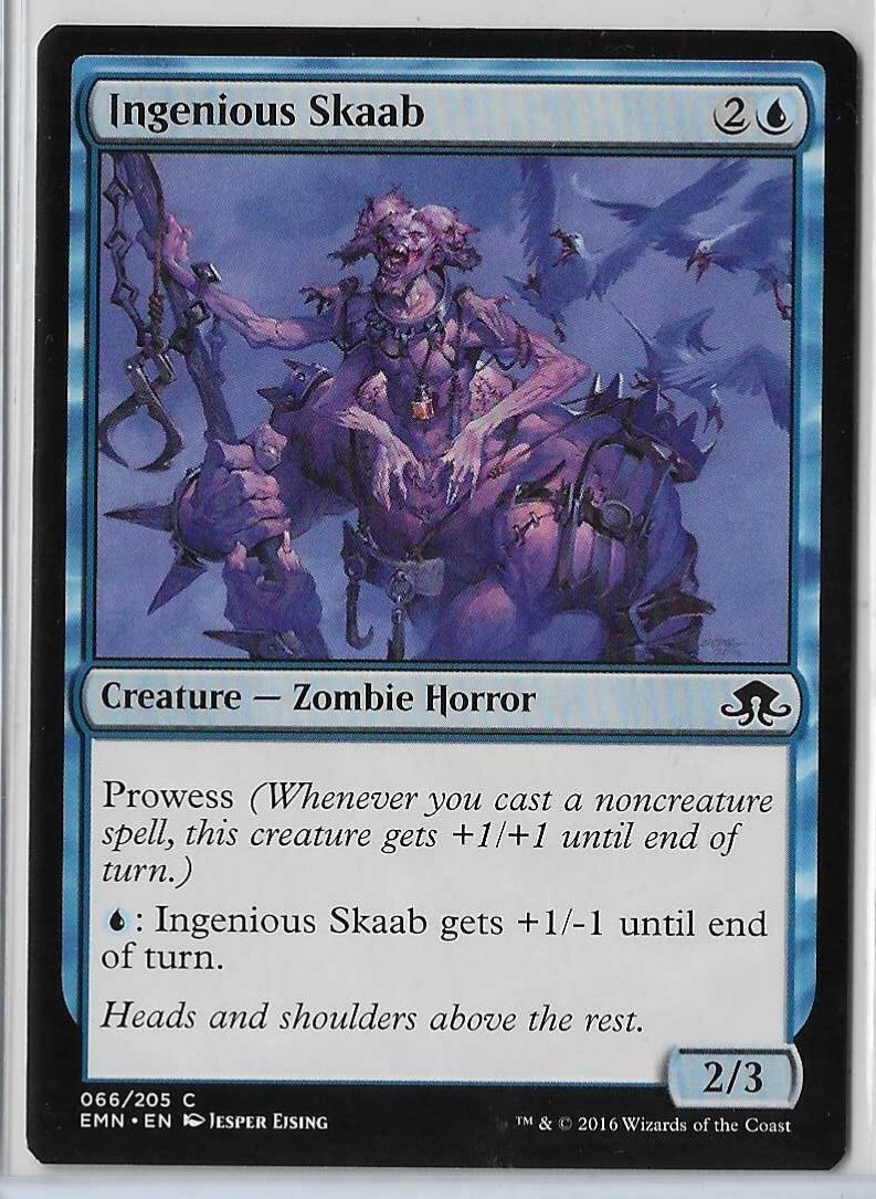 MTG Ingenious Skaab Eldritch Moon (EMN) Common Magic Card #066/205 ...