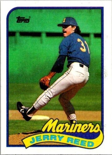 1989 Topps #441 Jerry Reed Pitcher Seattle Mariners FREE shipping | eBay