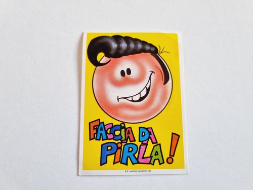 Sticker Face from Pirla The Filthy 125 Masters Vintage 80s Original ...