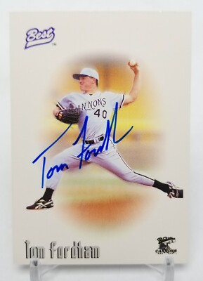 1996 Best Card Company TOM FORDHAM Best Autograph Series Prince William ...