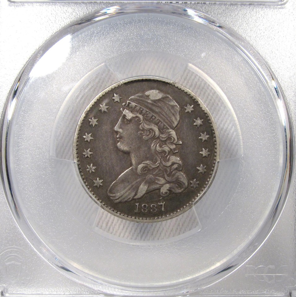 1837 Silver Capped Bust Quarter B-1 PCGS XF40 Shield AQ325 | eBay