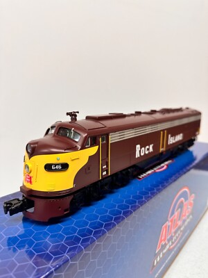 Atlas #30138237 Rock Island E8 (Powered) Locomotive O Scale 3 Rail NEW ...